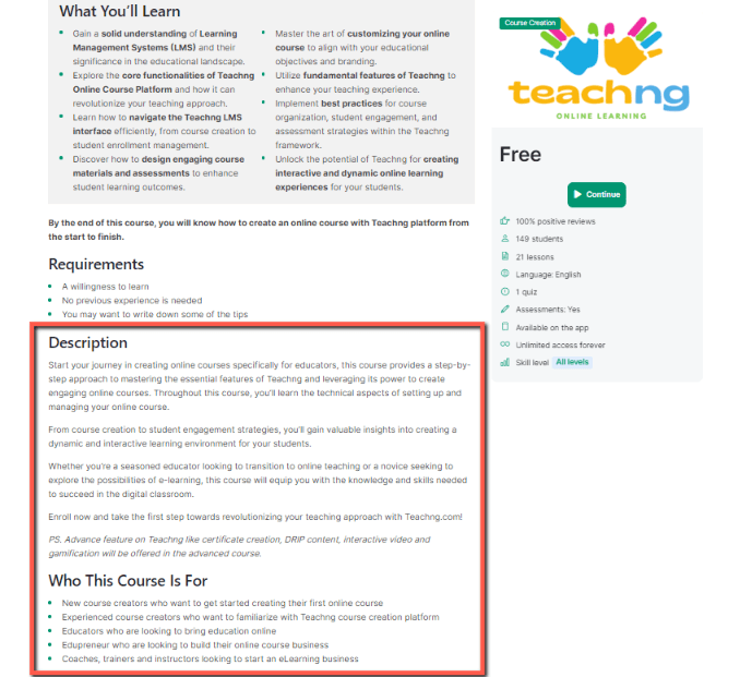 How To Write A Course Description That Converts Ultimate Guide (with Examples) - Teachng Online ...